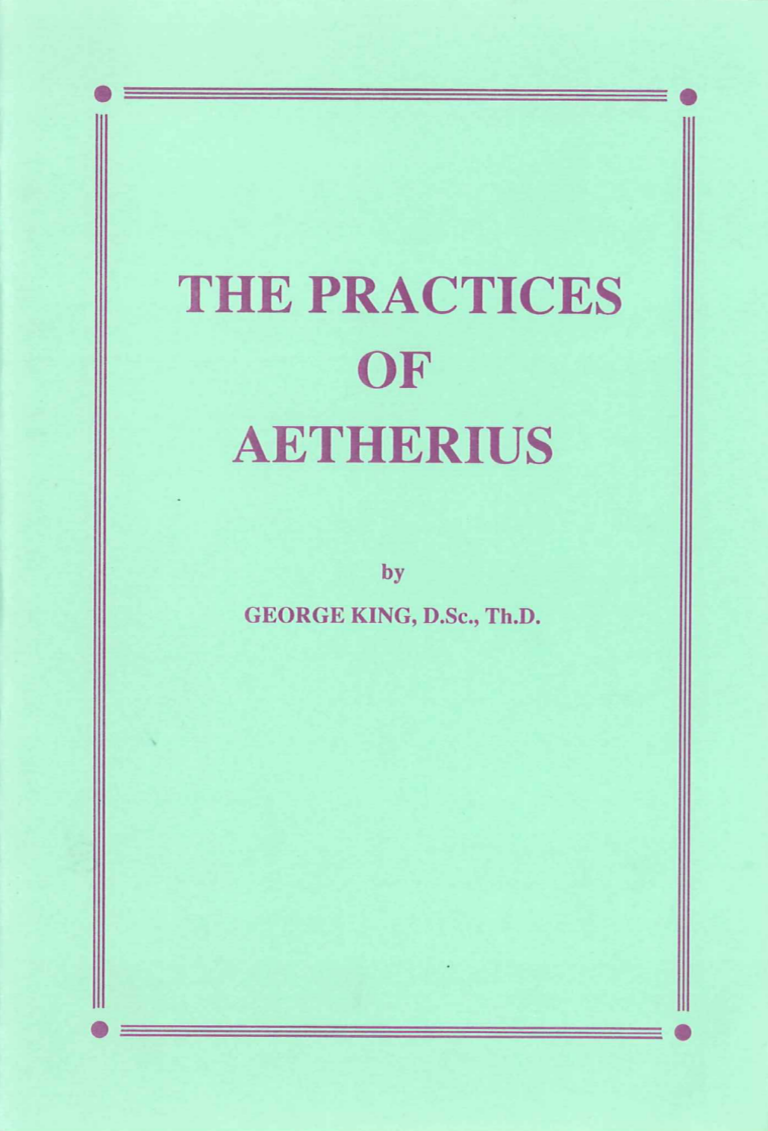 The Practices of Aetherius - The Aetherius Society